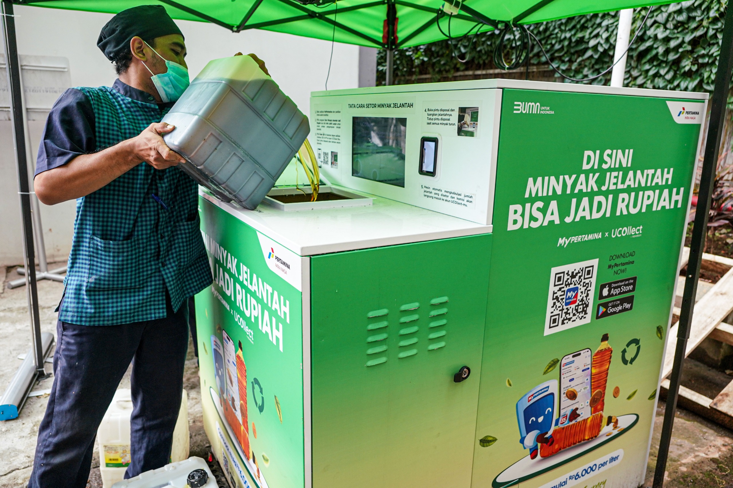 Jual Jelantah ke Pertamina Rp6.000/Liter, Ini Lokasi dan Caranya